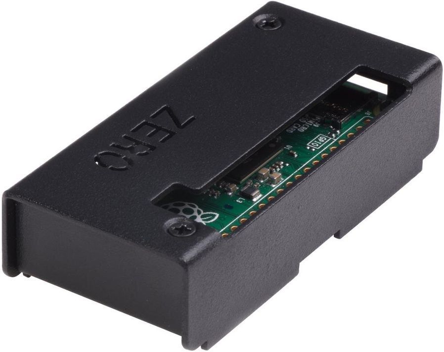 Купить Корпус для Raspberry Pi Zero Metal Case Black с бесплатной ...
