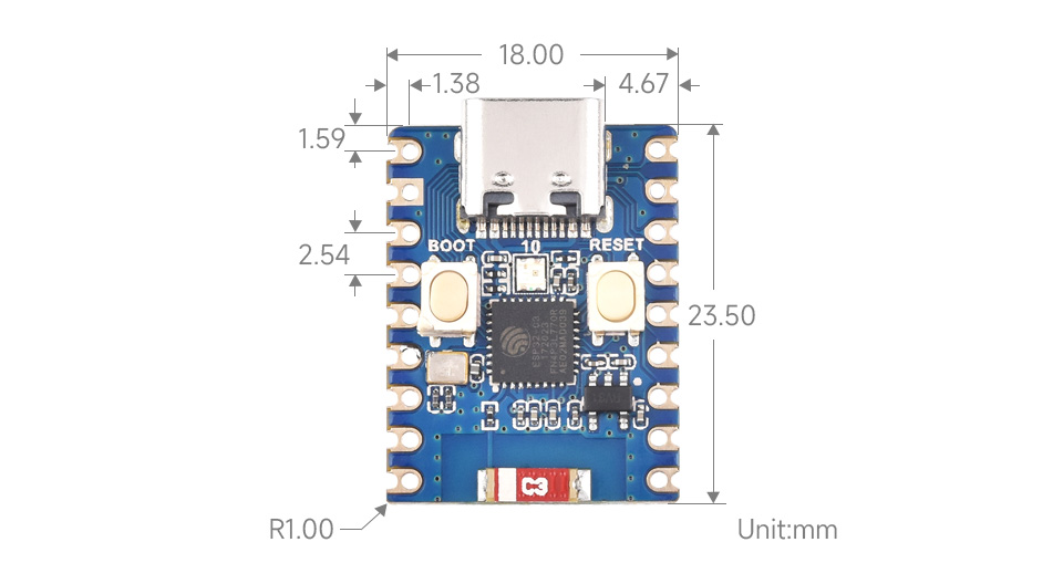 ESP32-C3 Mini Development Board (25452) придбати. Інтернет магазин ... ESP32-C3 Mini Development Board (25452) придбати. Інтернет магазин ...